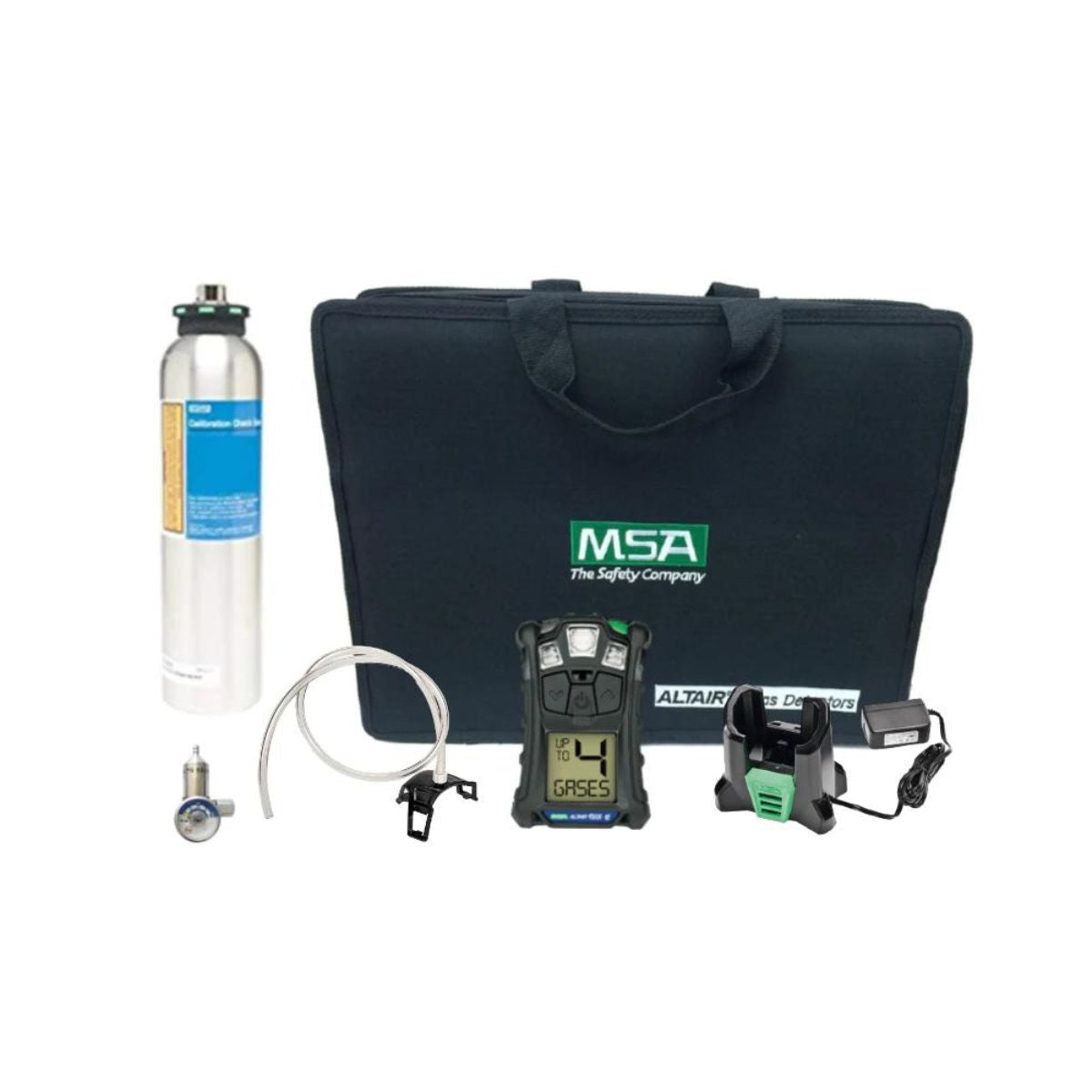 MSA ALTAIR 4XR Multigas Detector Kit in Carry Case, LEL, O2, CO, H2S 1